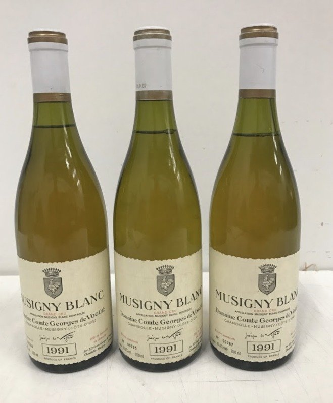 Musigny Blanc 1990 Domaine Comte Georges de Vogüé | Your personal wine ...